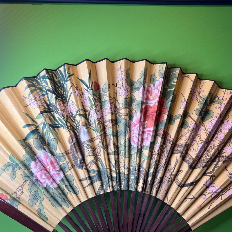 Hand Painted Fan - Etsy