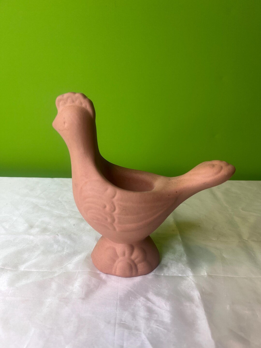 Vintage Avon Terracotta Chicken Candle Holder - Etsy