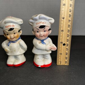 Vintage Tappan Japan Little Chefs Matching Salt and Pepper Shakers - Etsy