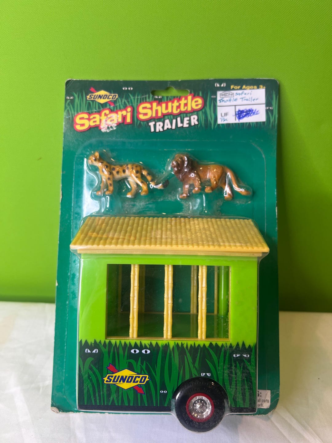 Vintage NEW Sunoco Toy Safari Shuttle Truck Trailer With Lion and Tiger ...