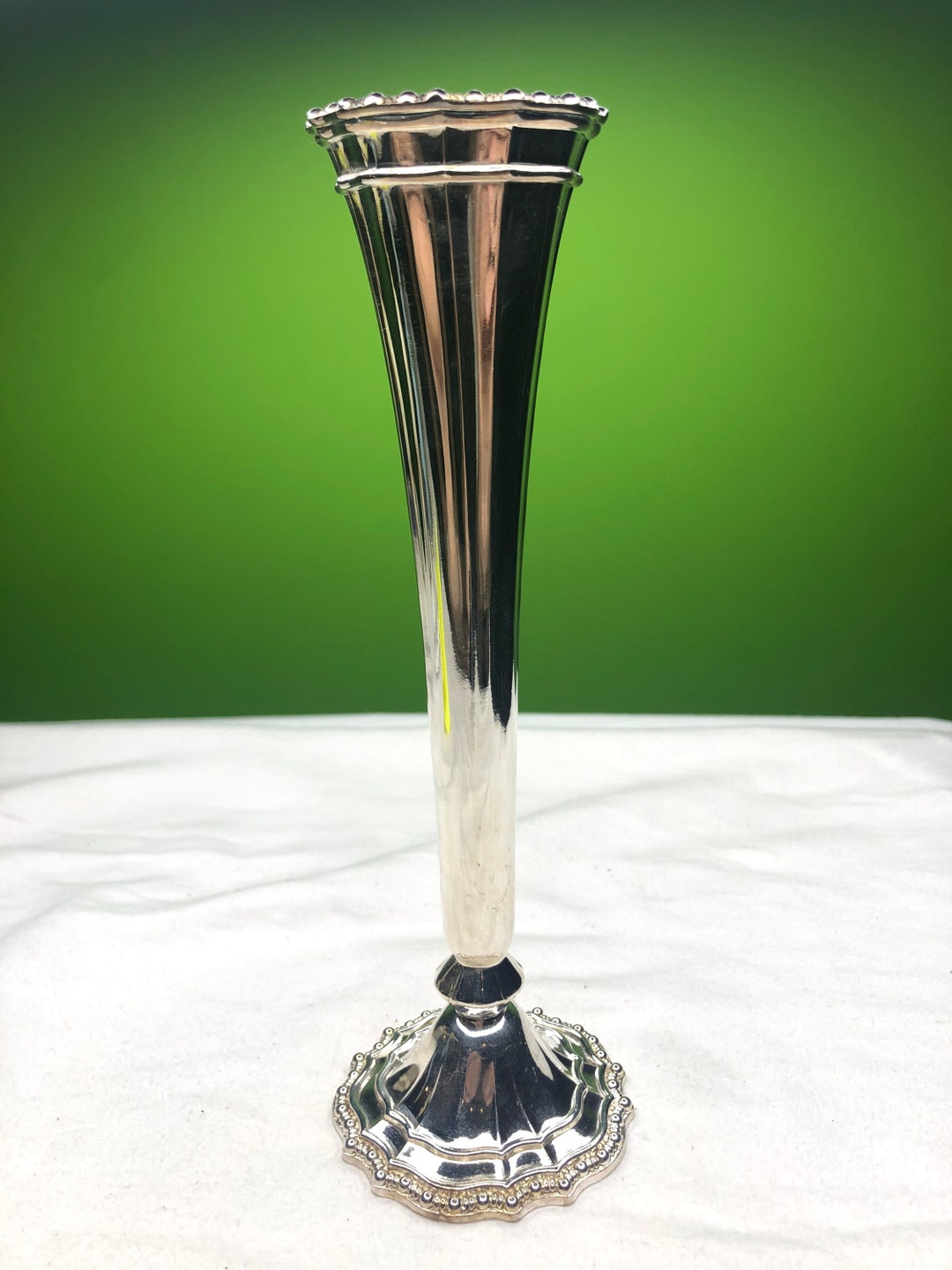 Vintage Avon Silver Plated Bud Vase With Gorgeous Slender - Etsy