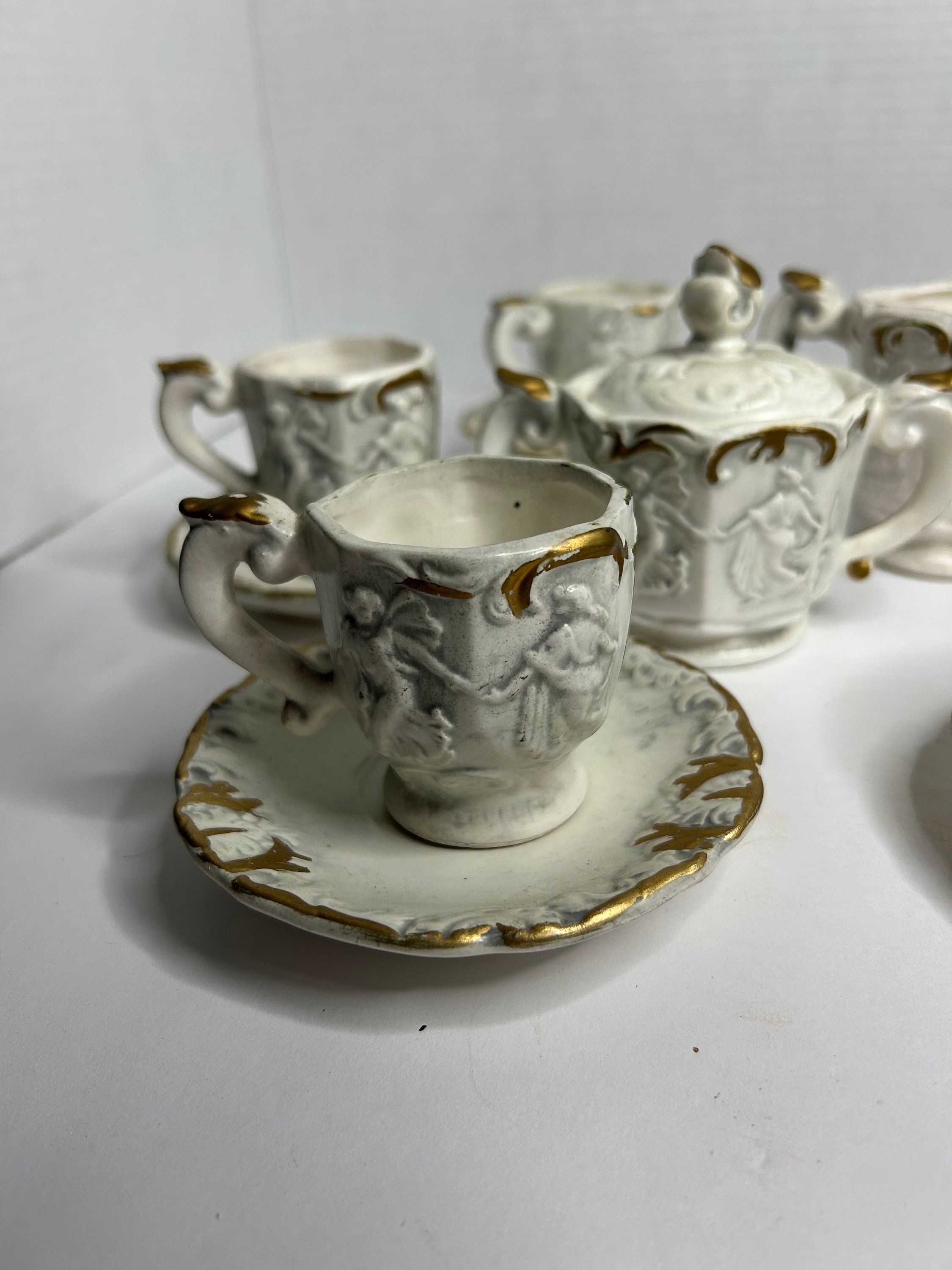 Vintage Ceramic Royal Japan Tea Set - Etsy
