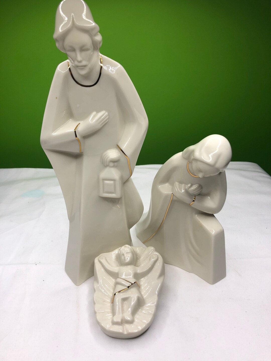 Vintage Mikasa Fine Porcelain Christmas Holy Night Nativity China in ...