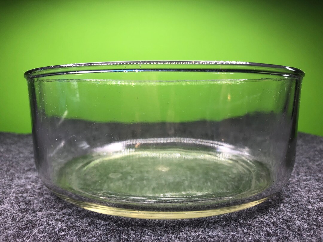 Vintage Kum Kang Class Korean Heavy Clear Glass Cook Bowl - Etsy