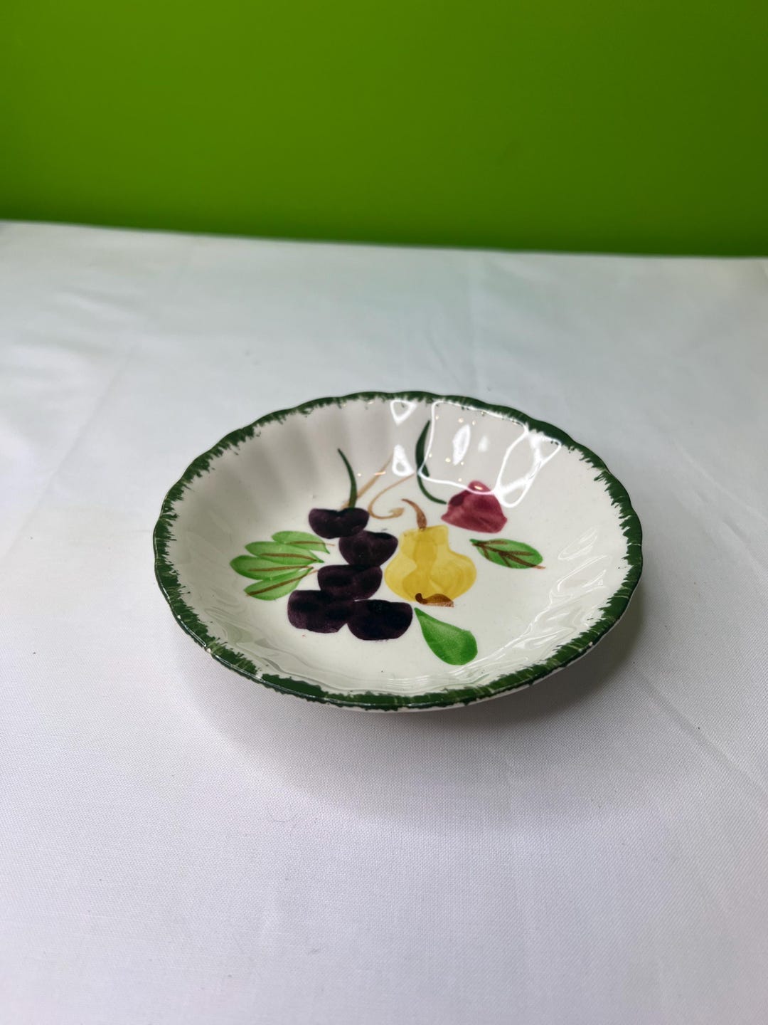 Vintage Blue Ridge Southern Potteries Dinnerware 'fruit Fantasy ...