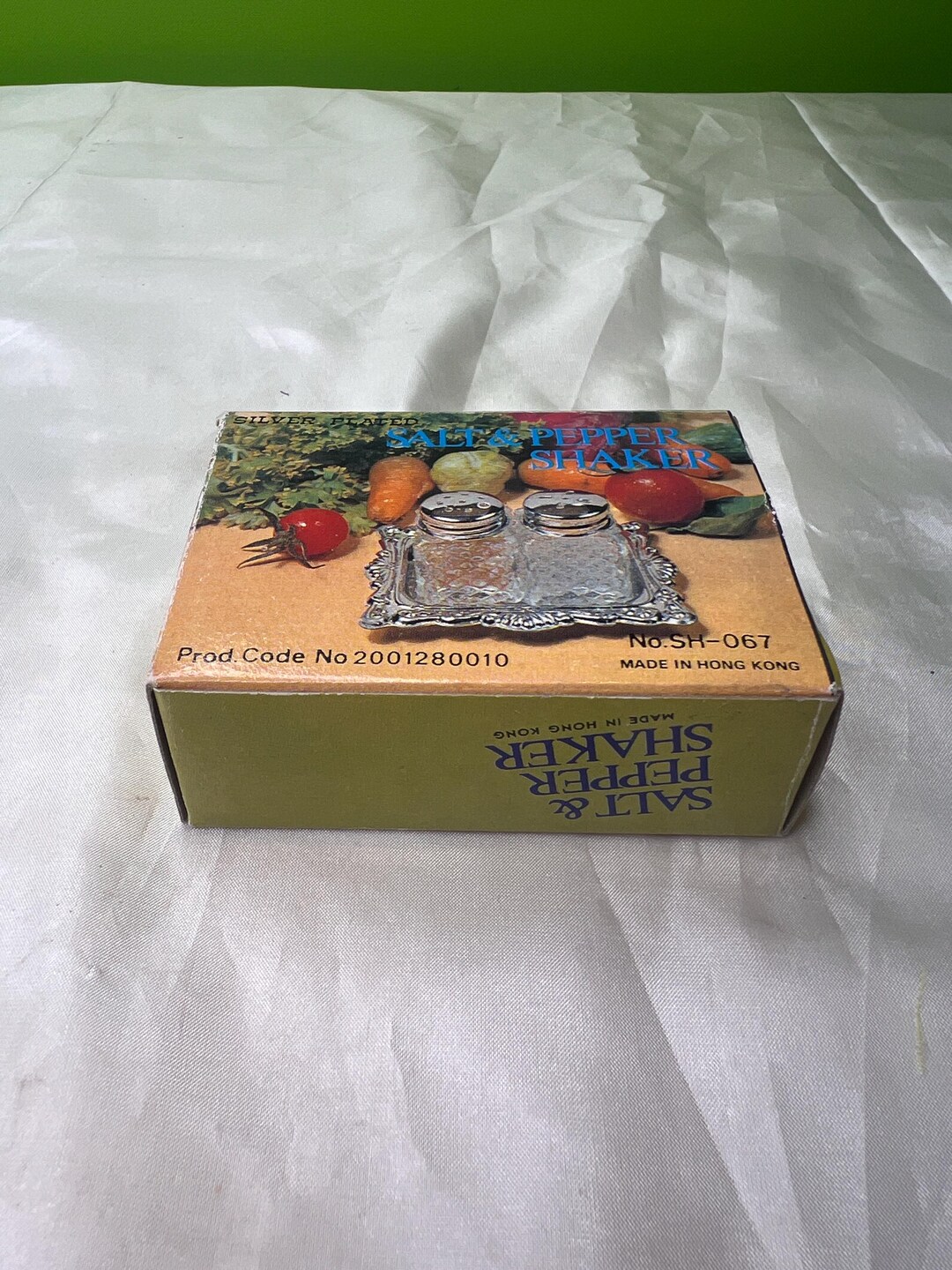 Vintage Fairy Brand Mini Salt & Pepper Shakers Silver Plated - Etsy UK