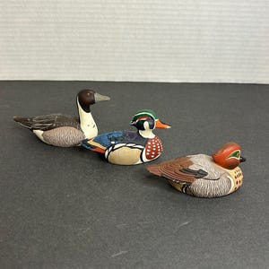 Vintage Avon Collector Duck Series 1984 Assorted Figurines - Etsy
