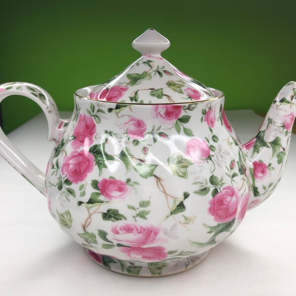 Porcelain Tea Pot - Etsy