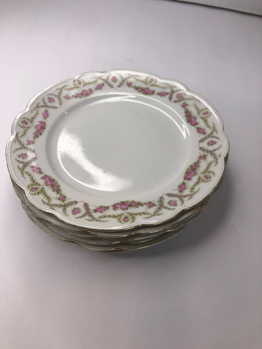 Vintage Austria Habsburg-china Porcelain Bread or Salad Plate Beautiful ...