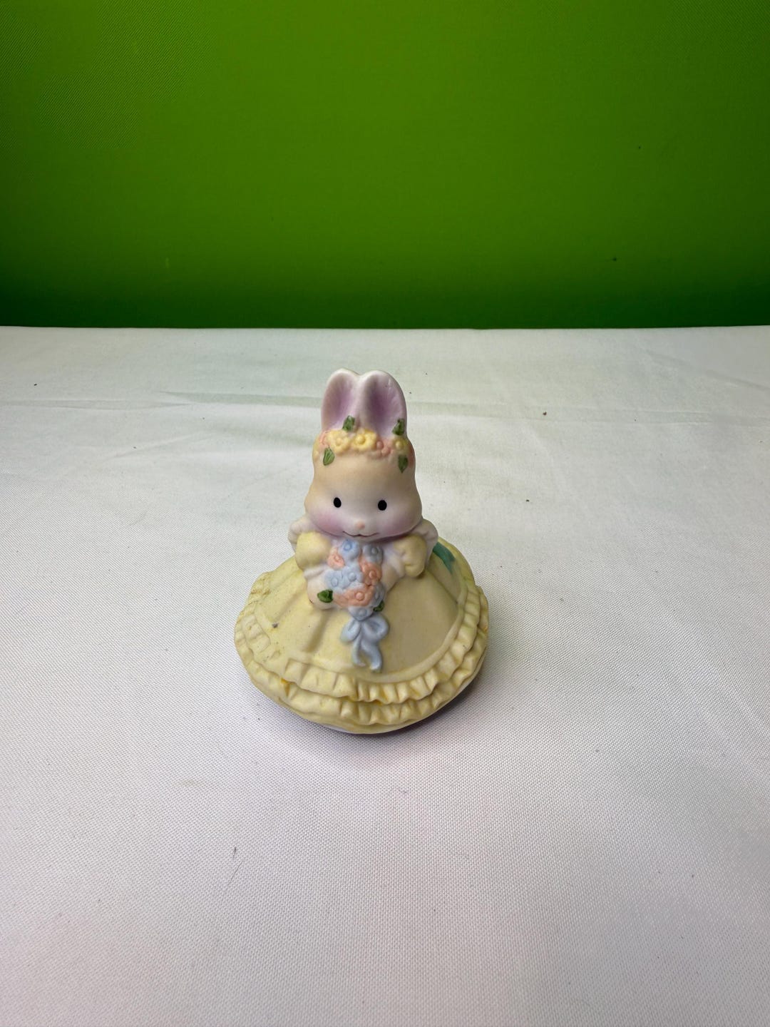 Vintage Porcelain Bunny Bell ~ so Cute! Easter Themed! - Etsy
