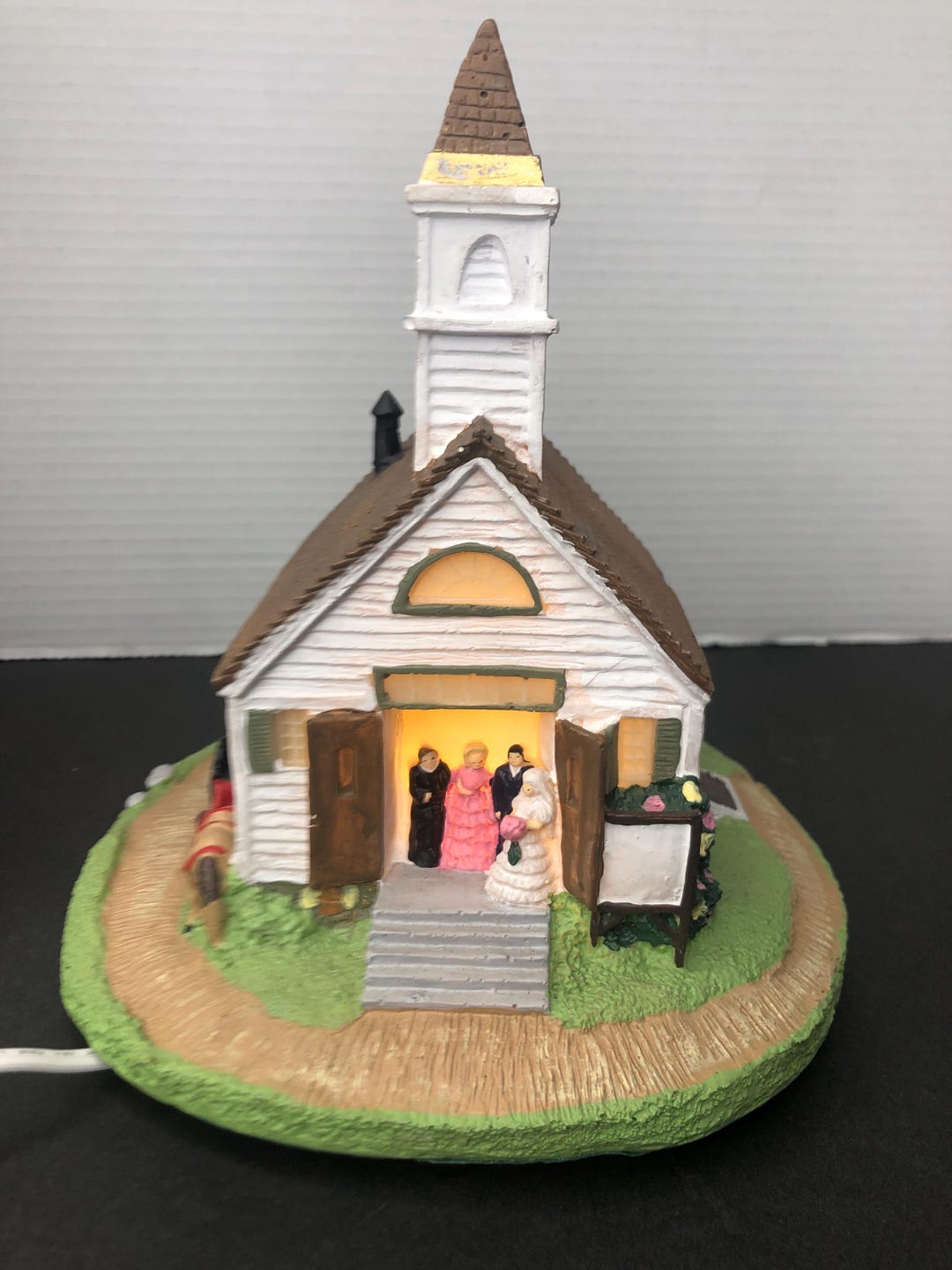 Vintage Bob Pettes America the Village Church the Wedding Xmas House - Etsy
