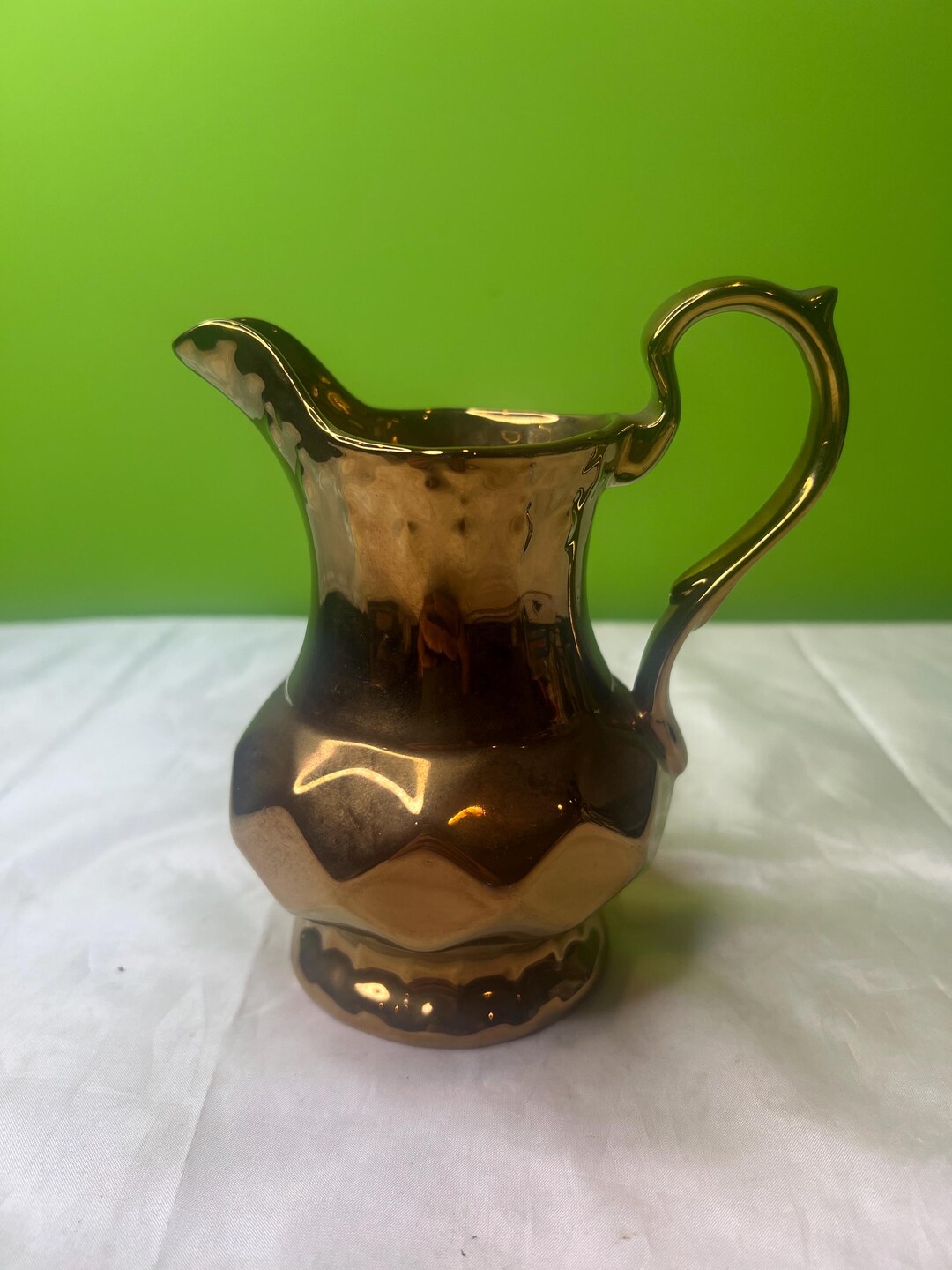 Vintage Gold Color Copper Luster 5” Pitcher by Wade of England Royal ...