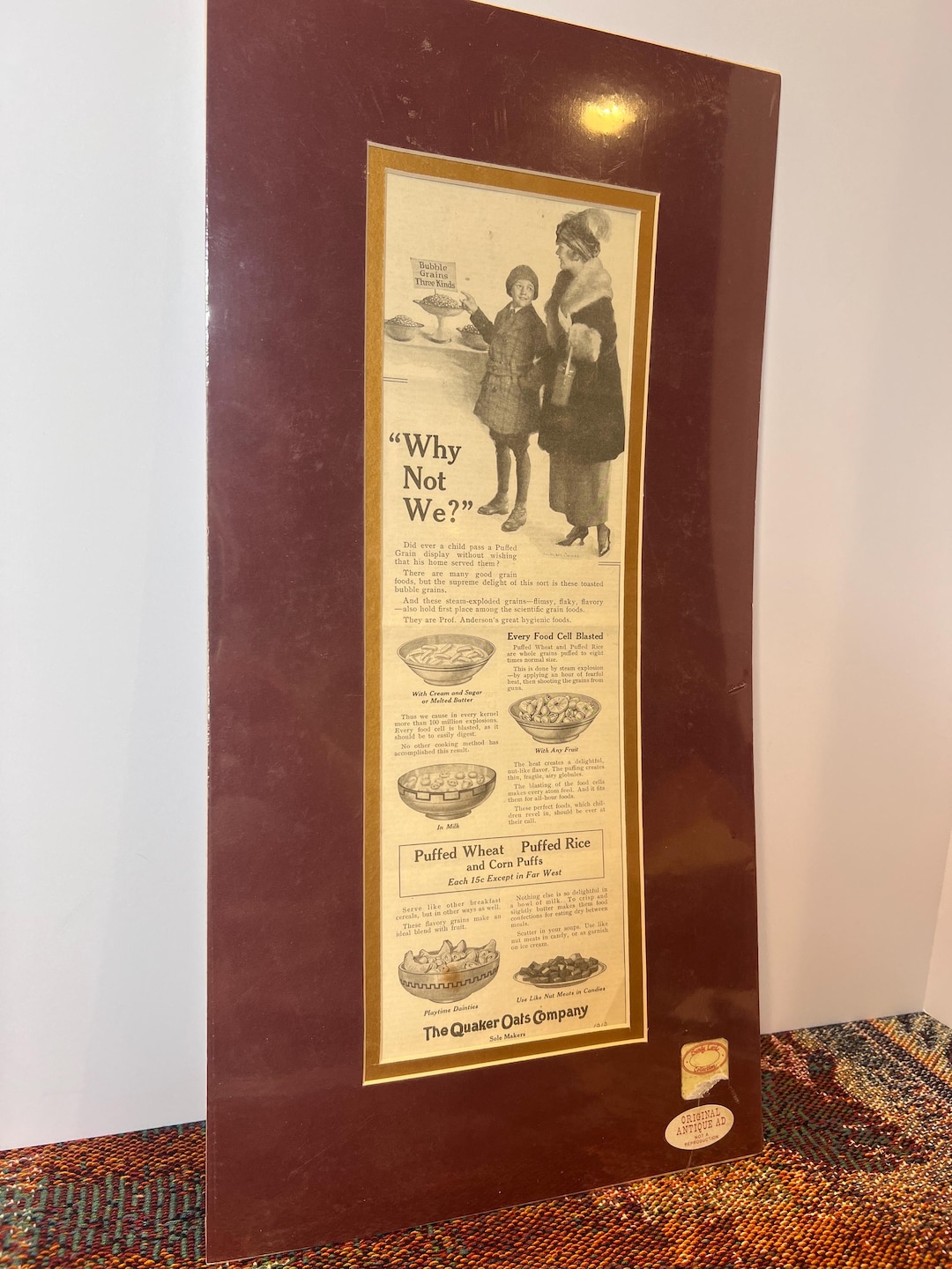 Vintage Sandy Lord Quaker Oats Wall Decor - Etsy
