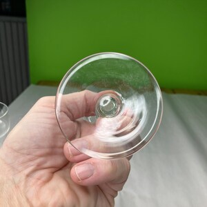 Vintage Clear Glass Long Stemmed Candlestick Holder Gorgeous Bubble ...