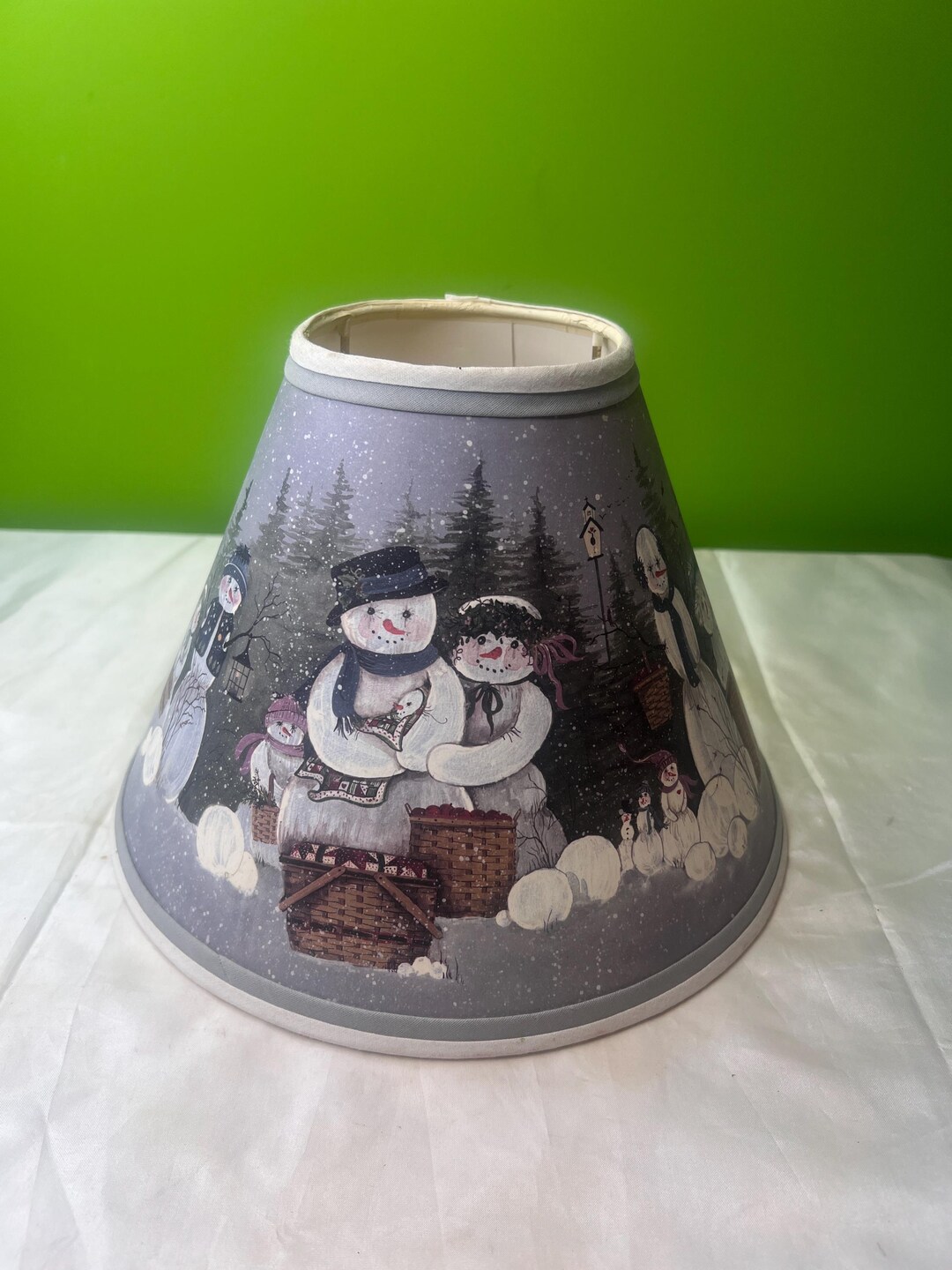 Vintage Pat Richter A'homestead Shoppe "snowfolk Reunion" Snowman ...