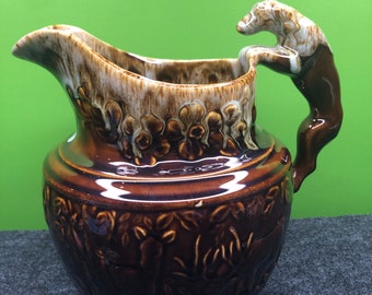 Ceramic Dog Pitcher - Etsy