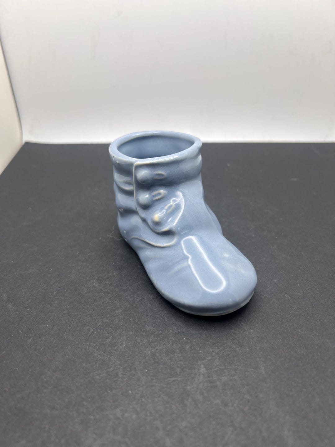 Vintage Baby Blue Ceramic Baby Bootie/planter ~ Nursery Decor - Etsy