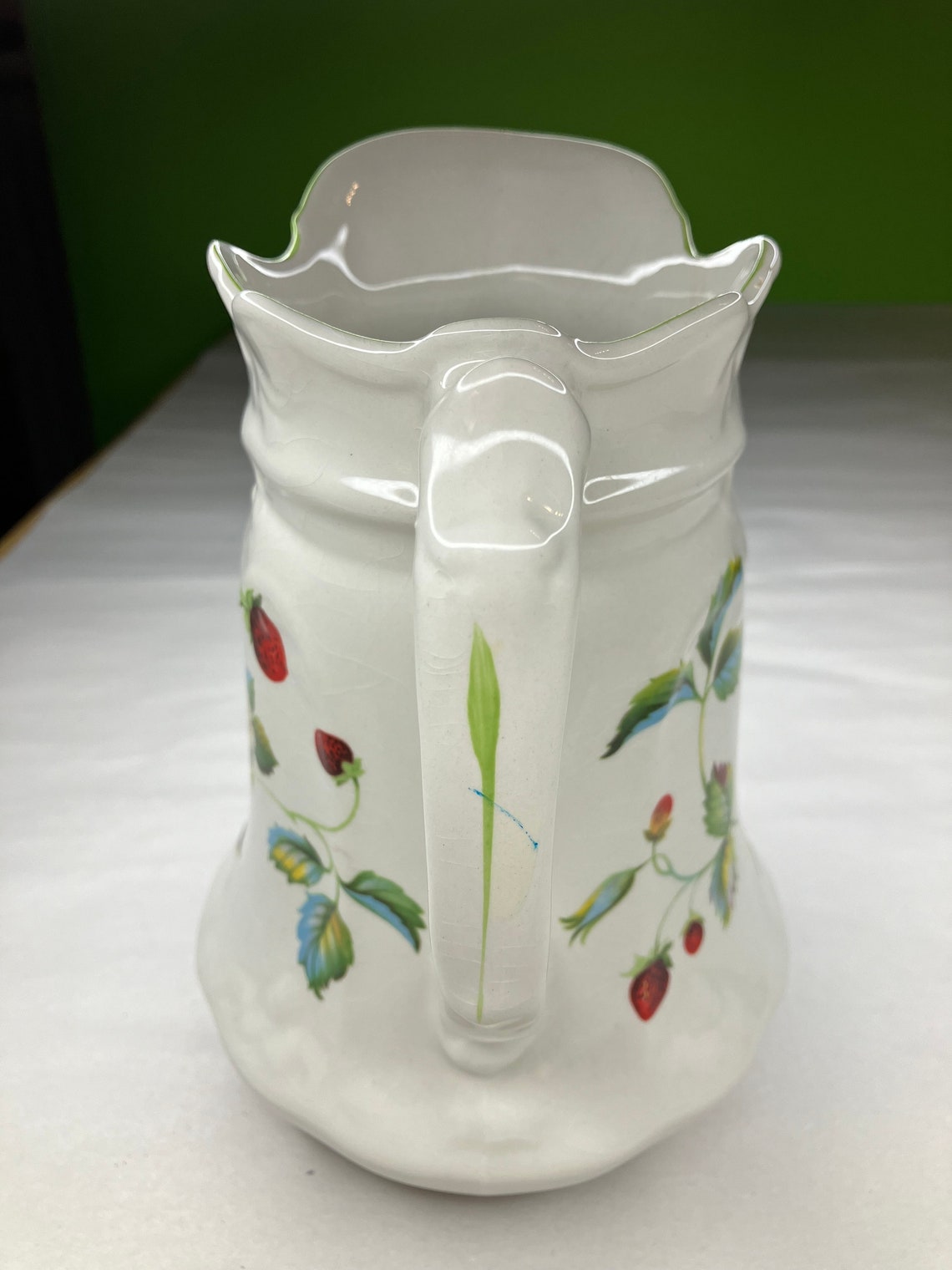 Vintage James Kent Fine Ceramic Pitcher Old Foley Staffordshire England ...