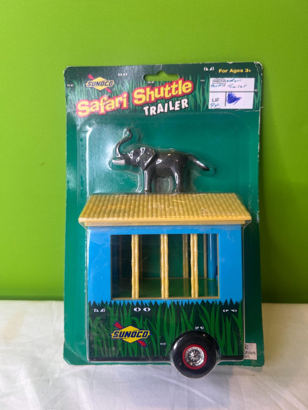 Vintage NEW Sunoco Toy Safari Shuttle Truck Trailer With Elephant - Etsy