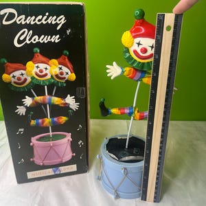 Vintage Musical Dancing Clown ~ Working Condition Unknown - Etsy