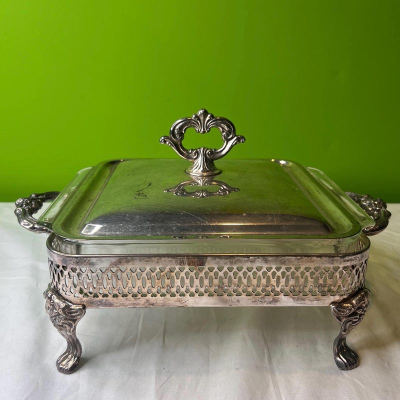 Silver Buffet Server - Etsy