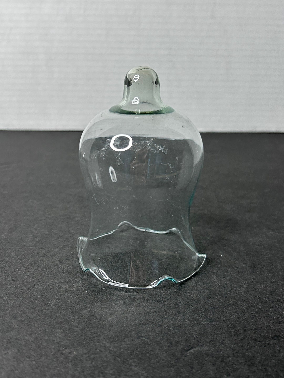 Vintage 4 Bell Flower Plain Clear Glass Votive Candle Holder - Etsy