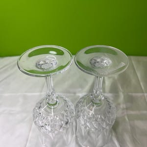 Vintage Luminarc Cristal D'arques-longchamp Wine Glasses Set of 2 - Etsy