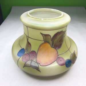 Vintage Large Lamp Shade Hand Painted Fruits - Etsy