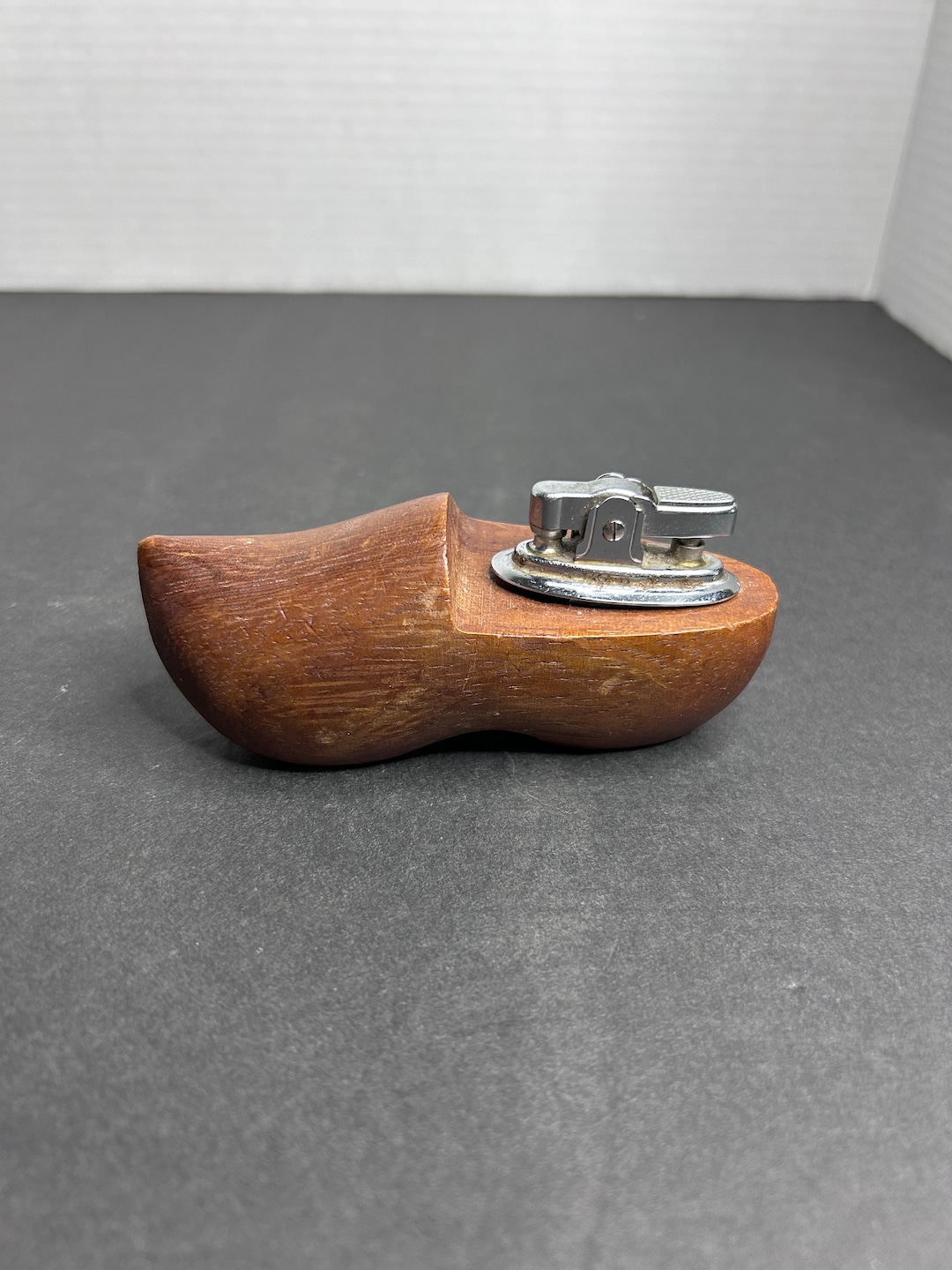 Vintage Wooden Plain Dutch Clog Table Lighter - Etsy