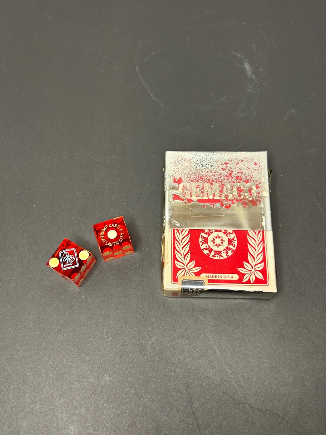 Vintage Gemaco Standard Playing Card Deck With Casino Dice - Etsy