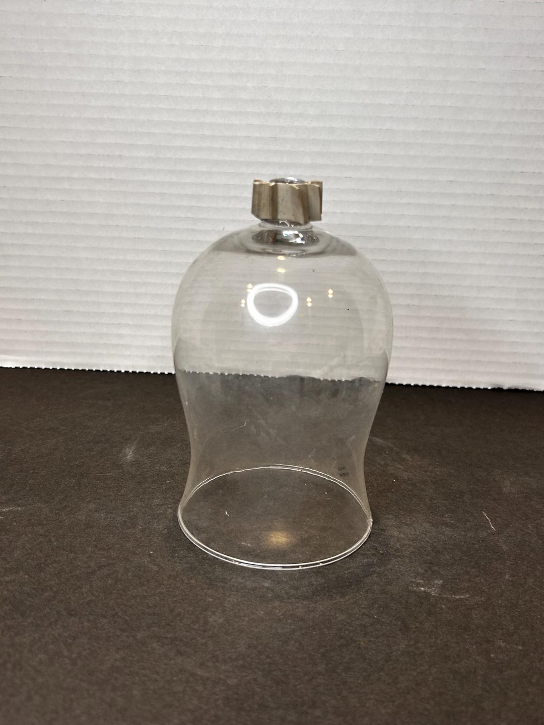 Vintage Clear Glass Plain Wide Bell 5.5" Votive Candleholder - Etsy
