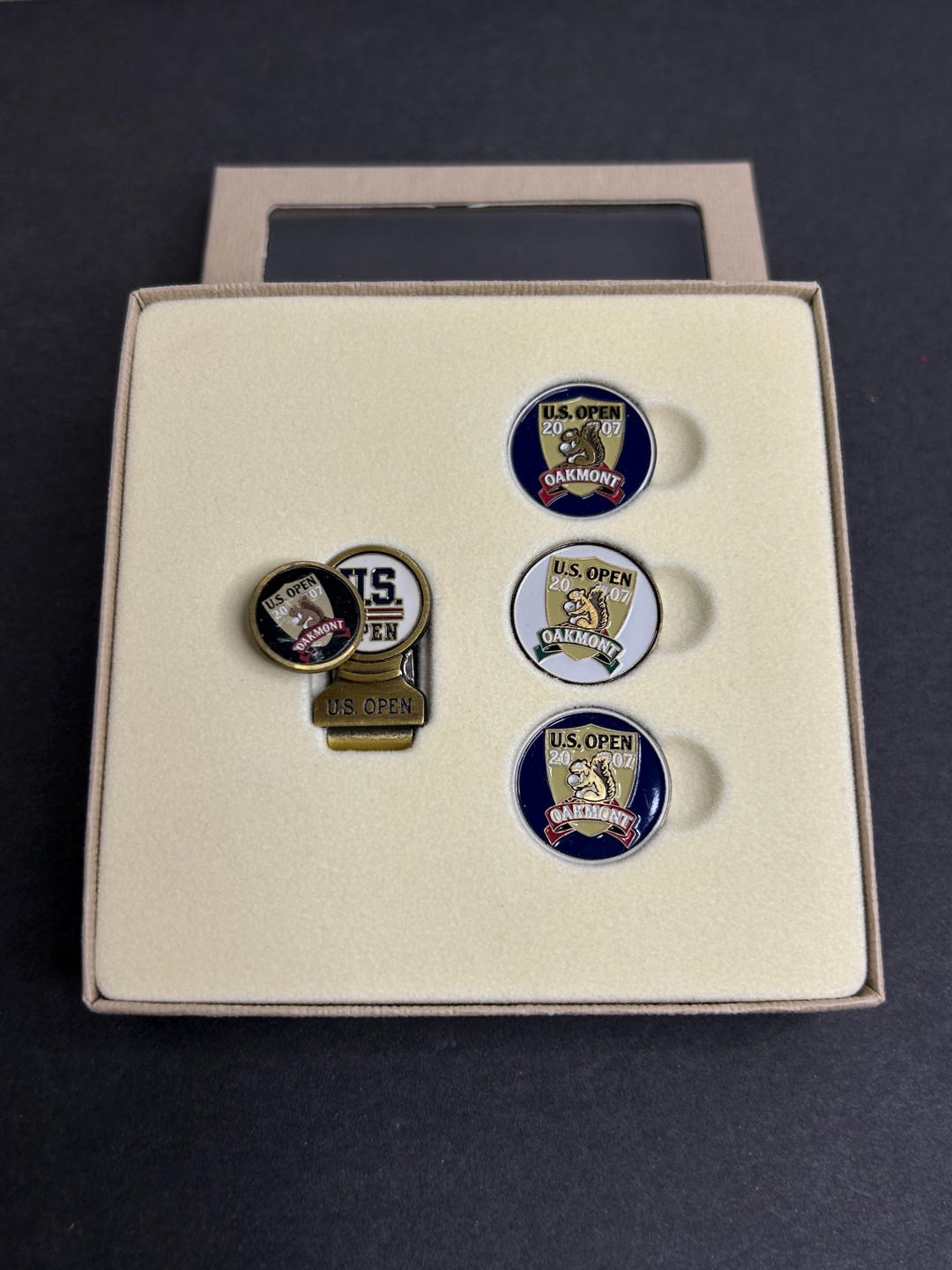 Vintage US Open Oakmont Pittsburgh 2007 Golf Hat Pin Set - Etsy