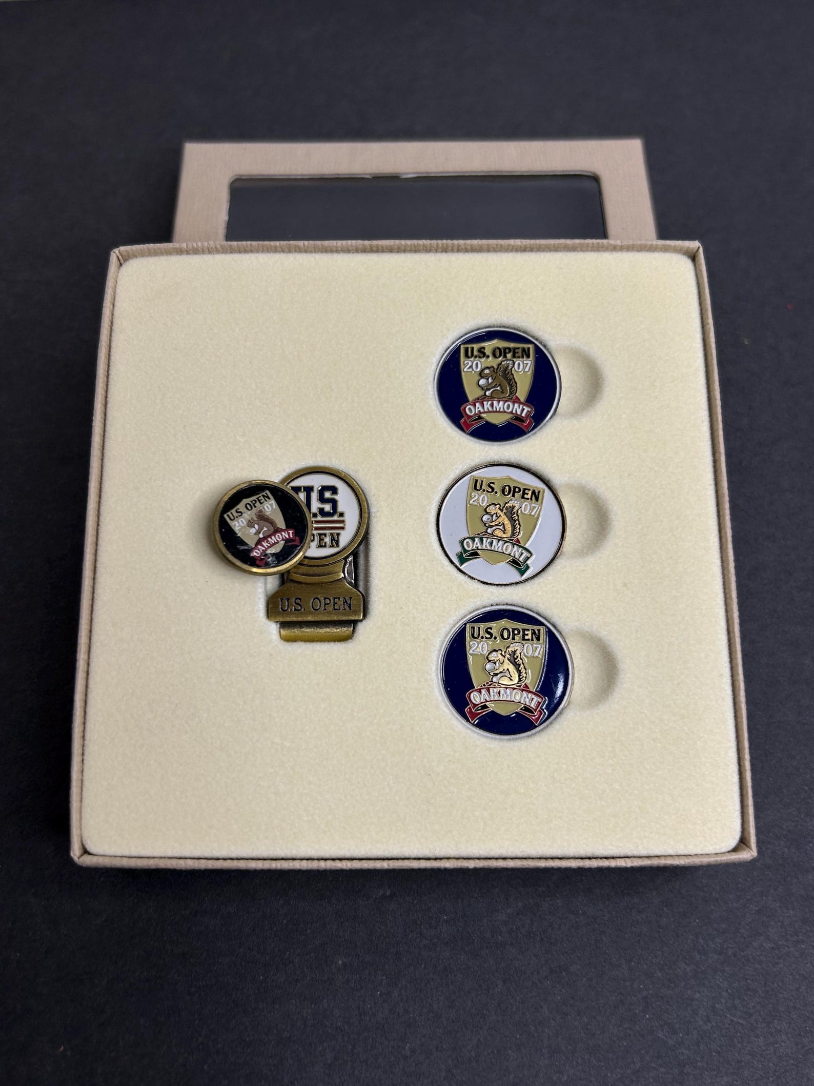 Vintage US Open Oakmont Pittsburgh 2007 Golf Hat Pin Set - Etsy