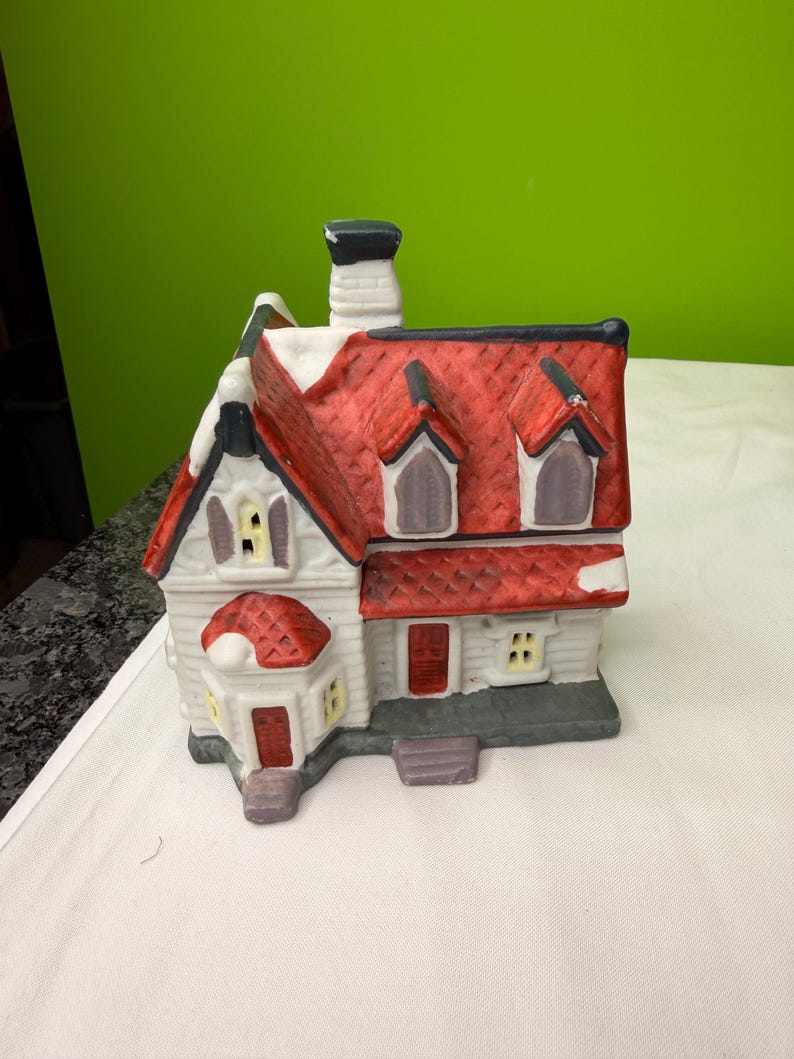 Vintage Choice of 3 Ceramic Santa’s Best Christmas Village Houses - Etsy