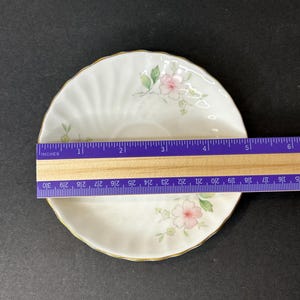 Vintage Hitkari Potteries Bone China India Miniature Pale Pink Flower ...