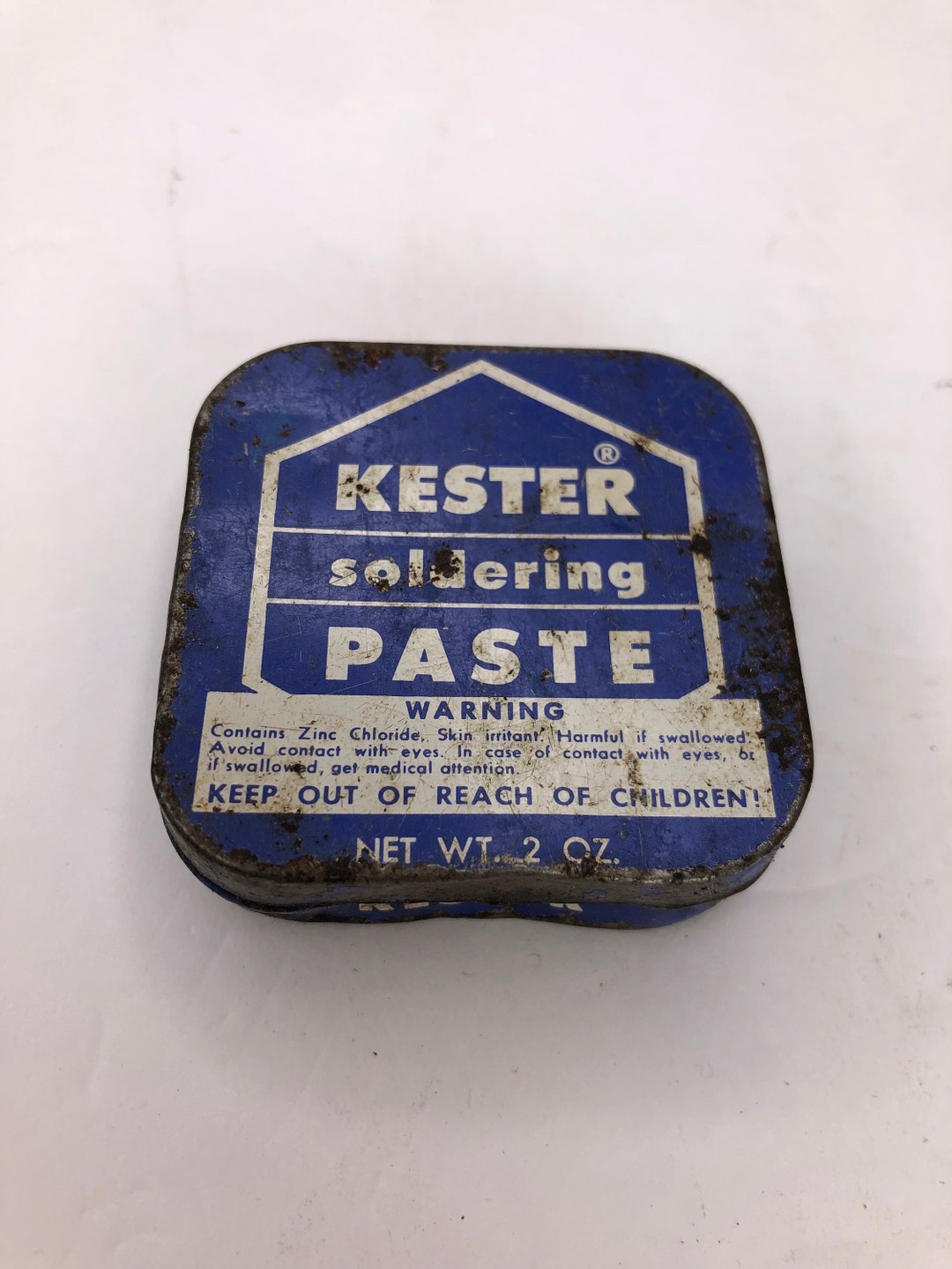 Vintage Kester Soldering Paste Advertising Tin Kester Solder Co ...