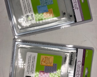 Cricut Cuttlebug Embossing Folders New in Packaging James Set and ...