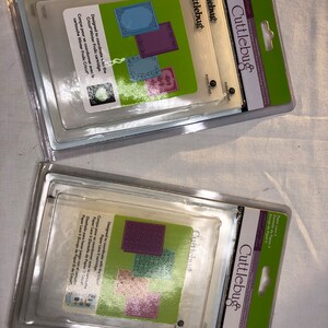 Cricut Cuttlebug Embossing Folders New in Packaging Winter Frolic and ...