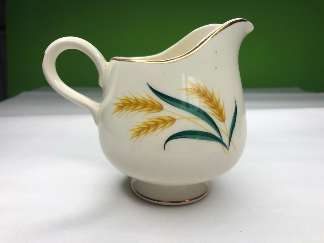 Vintage Fine China Royal Harvest Wheat Design Creamer - Etsy