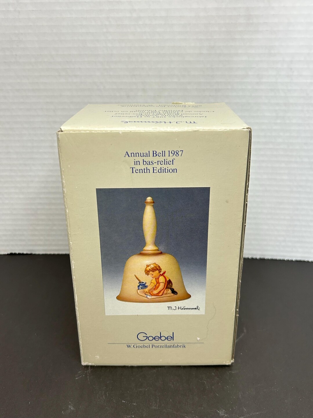 Vintage Goebel Hummel Germany Assorted Ceramic Beige Annual Bells 1980 ...