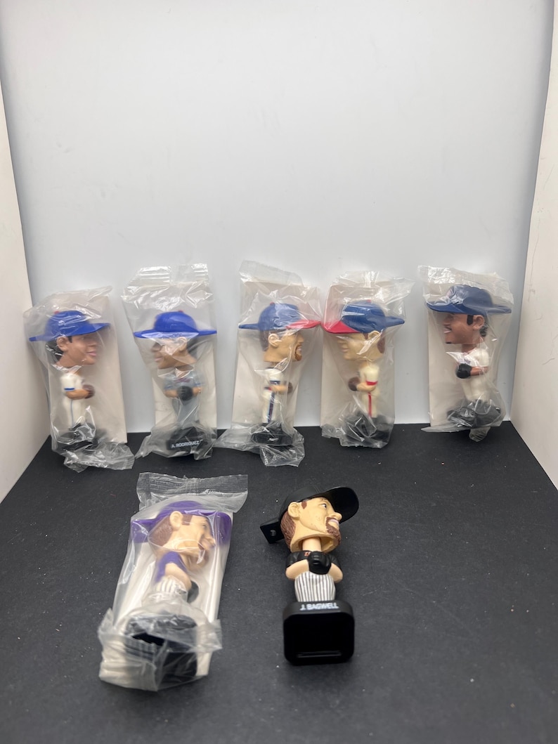 Vintage Choice of 7 Baseball Bobble Head Figurines - Etsy