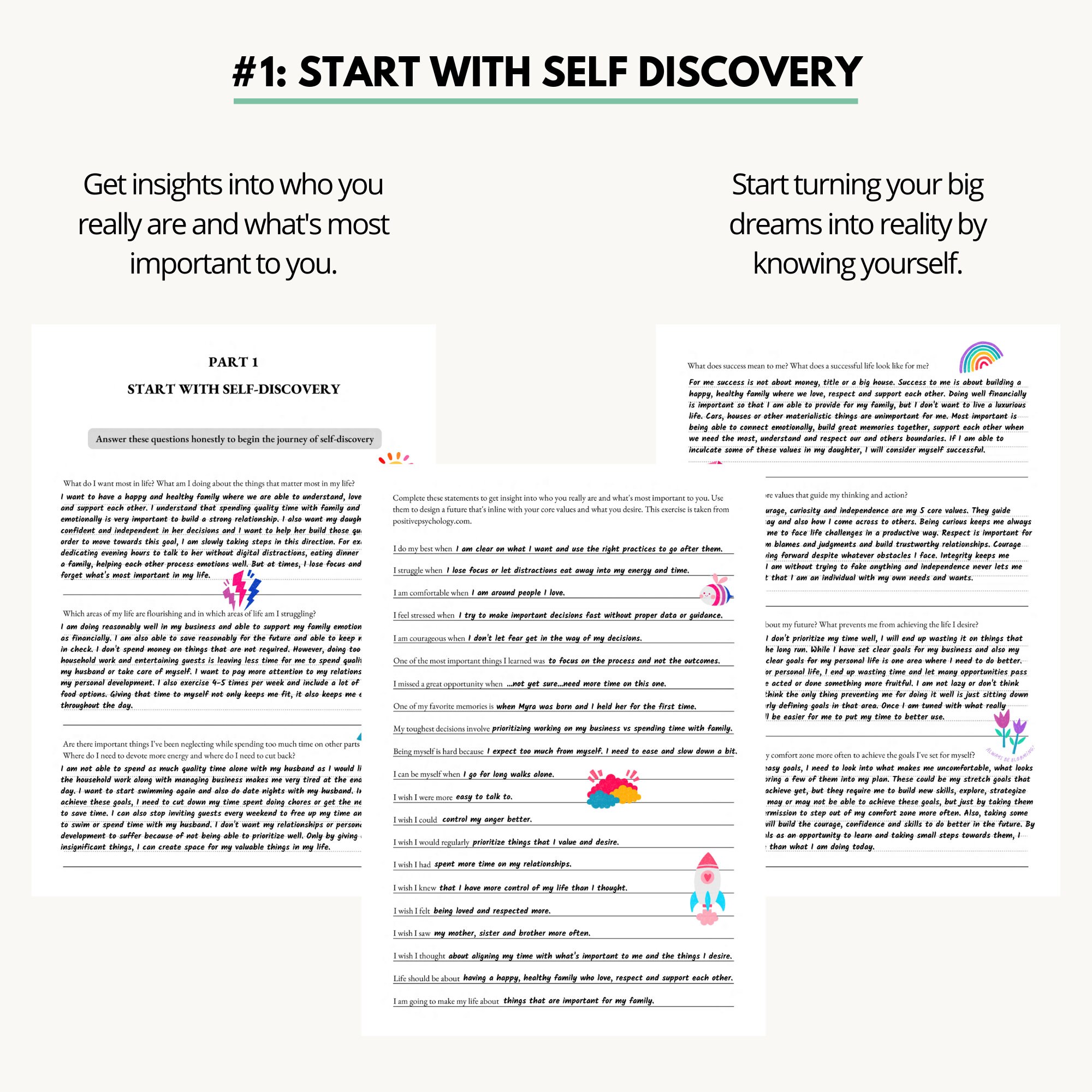 Goal Planner Printable, Goal Setting and Tracker, Undated Monthly and ...