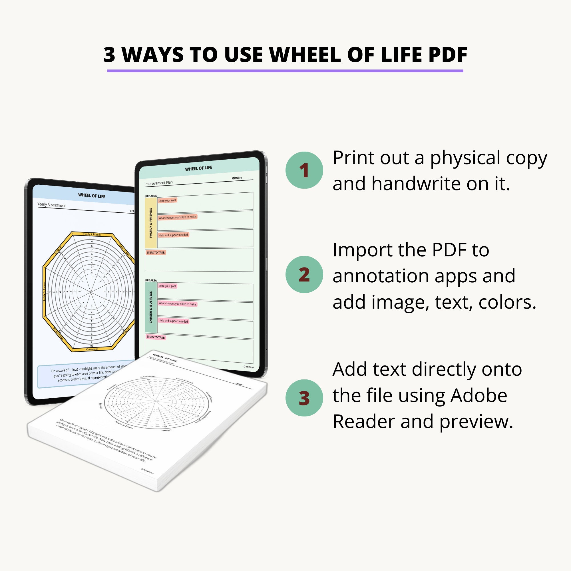 Wheel of Life Life Balance Wheel Coaching Worksheets - Etsy