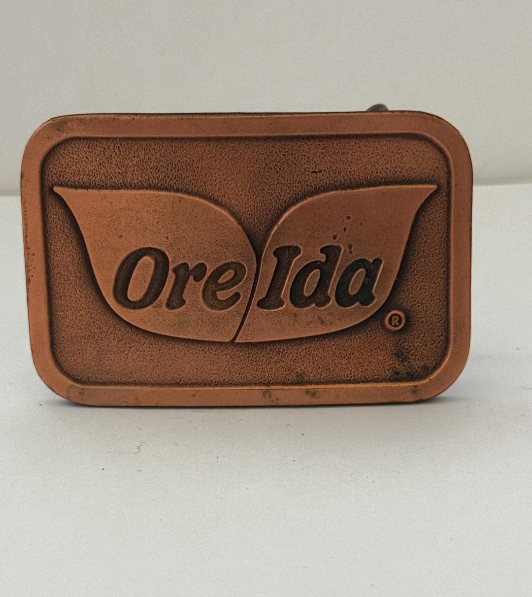Vintage 1980s Ore-ida Logo Belt Buckle - Etsy