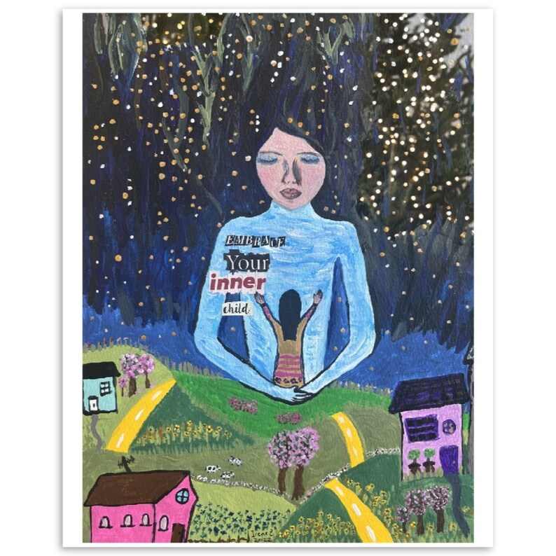 Inner Child Aluminum Print - Etsy
