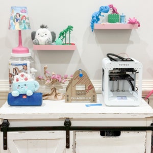 3D Printed Floating Shelf in Pastel Rainbow - Perfect for Kids’ Rooms ...