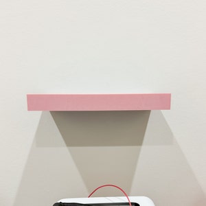 3D Printed Floating Shelf in Pastel Rainbow - Perfect for Kids’ Rooms ...