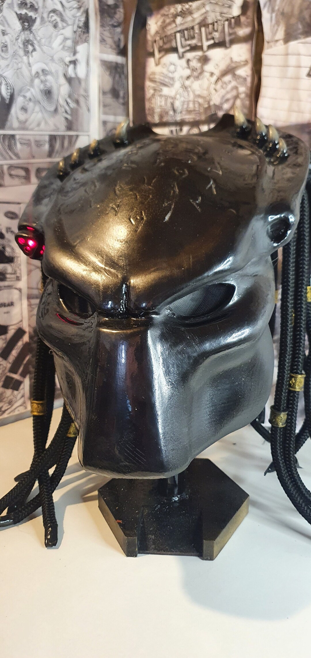 Mask Predator Halloween Alien Movie Cosplay Anime Film Horror - Etsy