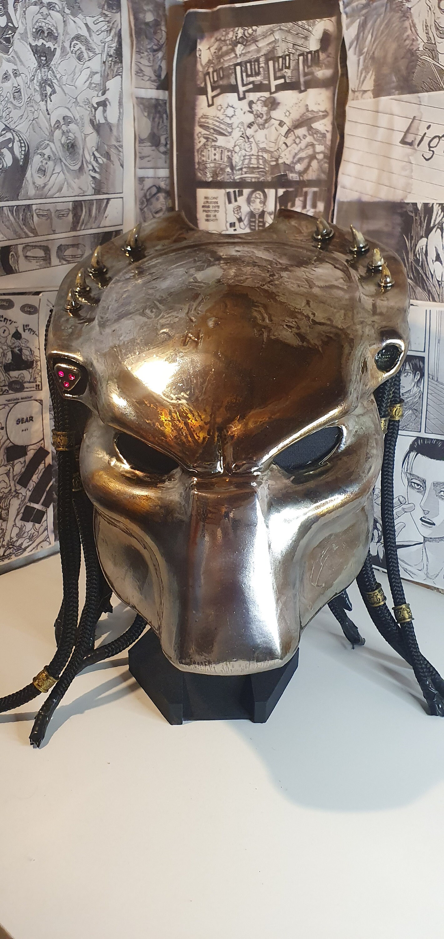 Mask Predator Halloween Alien Movie Cosplay Anime Film Horror Helmet ...