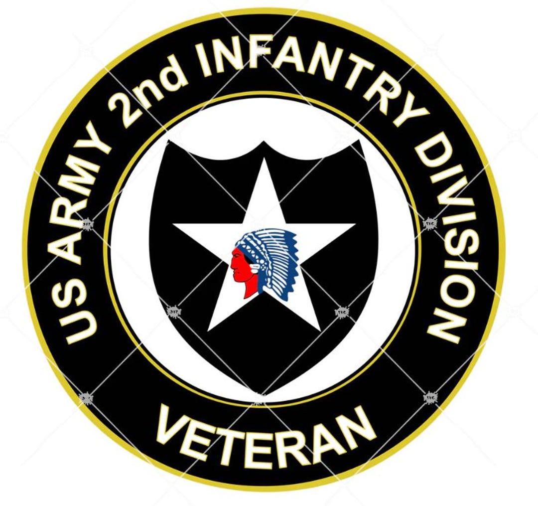 Us Army Veteran 2nd Infantry Division Svg, Veteran Day Svg Png Dxf Eps ...